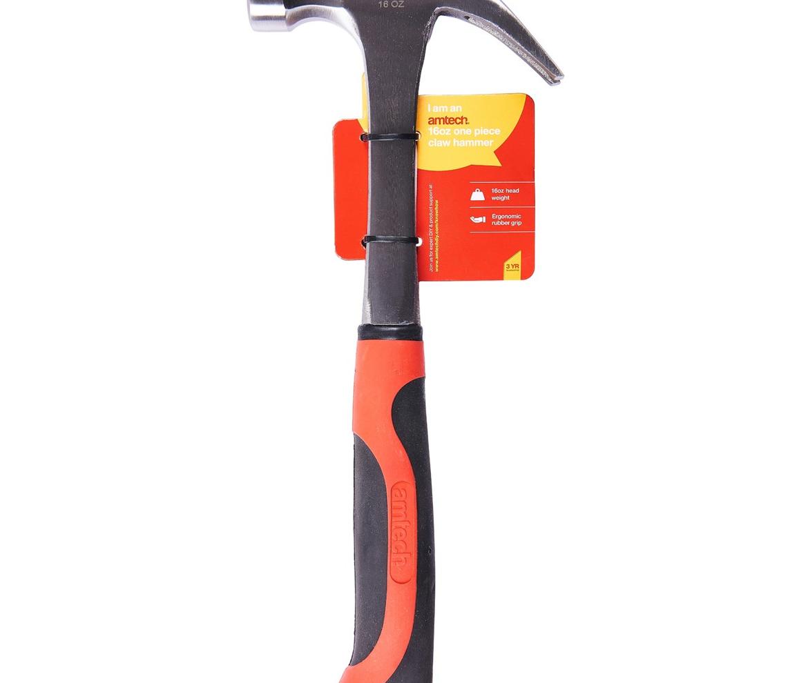 Amtech 16oz claw hammer – one piece - Woodstoc - Outside Made Better