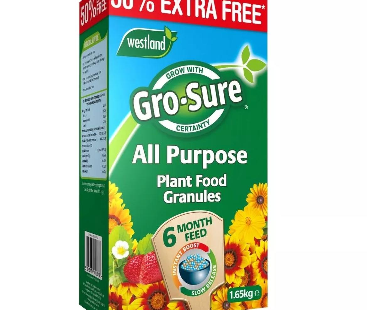 Gro–sure All Purpose Plant Food Granules - Woodstoc - Outside Made Better