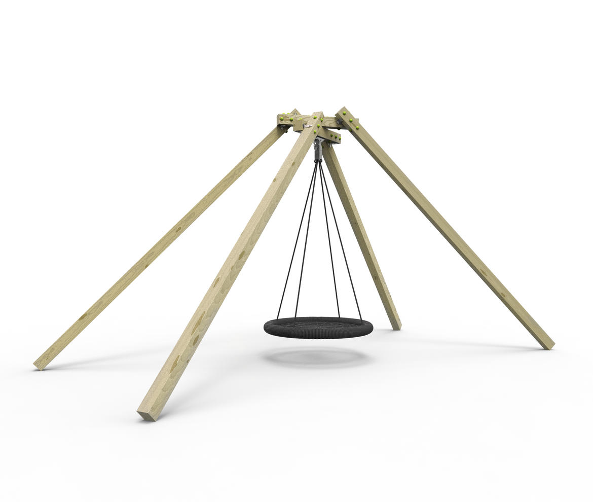 White Rhino swing BAOBAB - Woodstoc - Outside Made Better