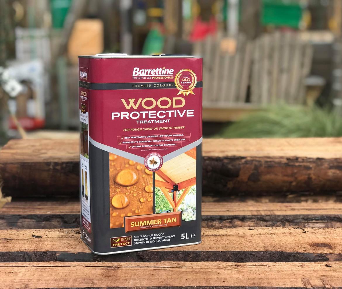 Barretine Wood Protector - Woodstoc - Outside Made Better