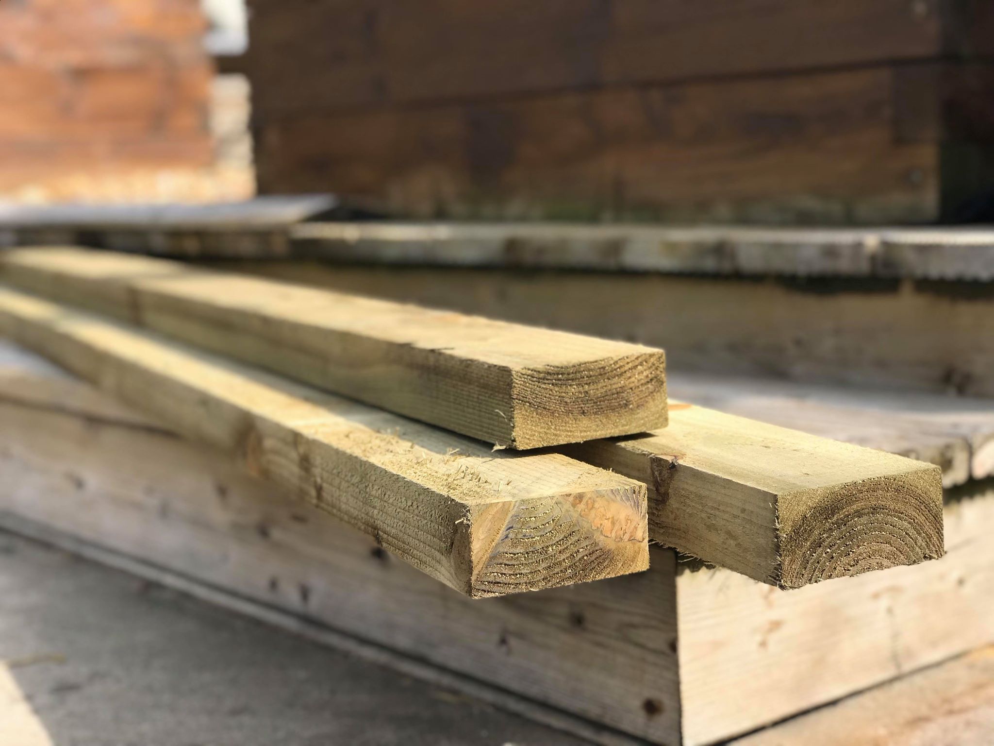 Sawn Timber 2.4m x 100mm x 50mm - Woodstoc - Outside Made Better