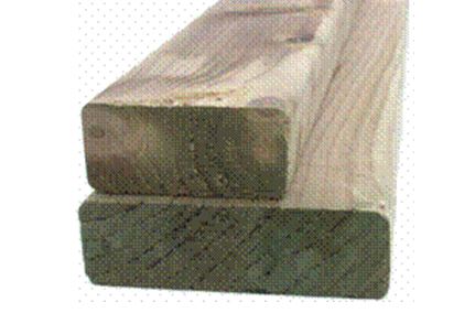 Planned rafter / bearer with rounded edges - Woodstoc - Outside Made Better